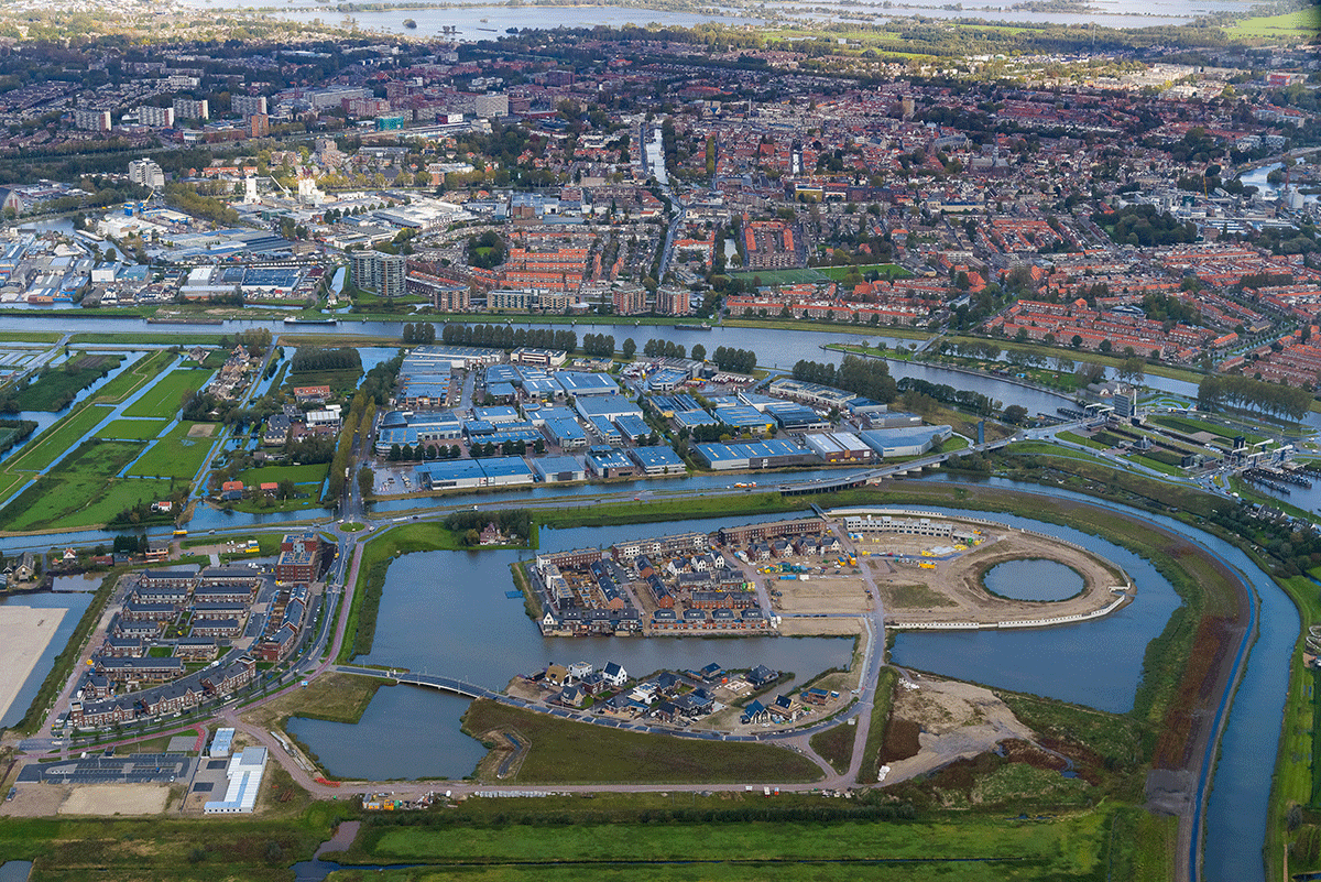 .: Westergouwe 2 jaar: luchtfoto's van Westergouwe - .: Westergouwe